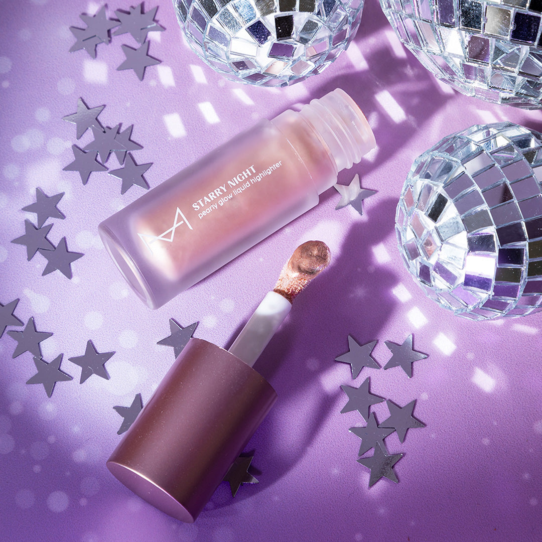 Pearly-Glow Liquid Highlighter: Fair Skin Tone (Moonlight)– House Of Makeup