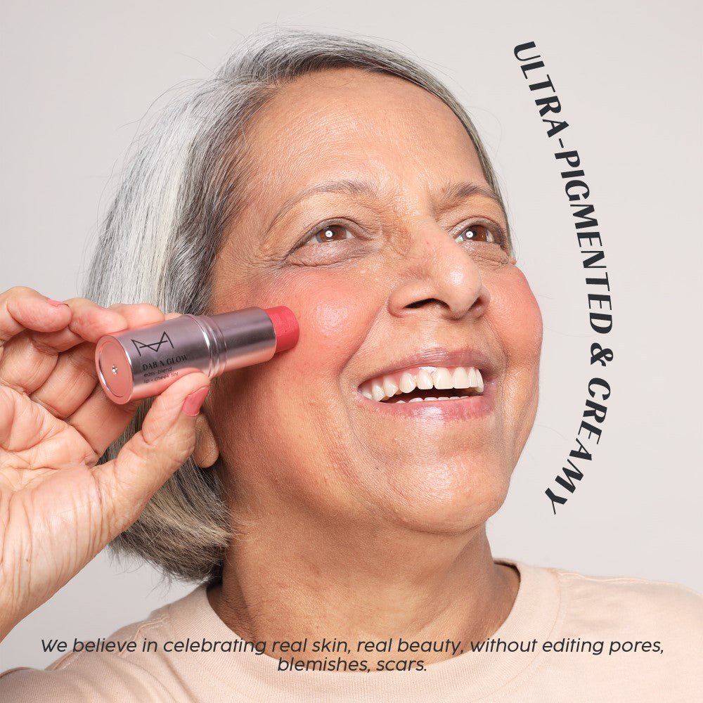 Dab N Glow Easy-Blend Lip + Cheek Tint - Burnt Rose– House Of Makeup