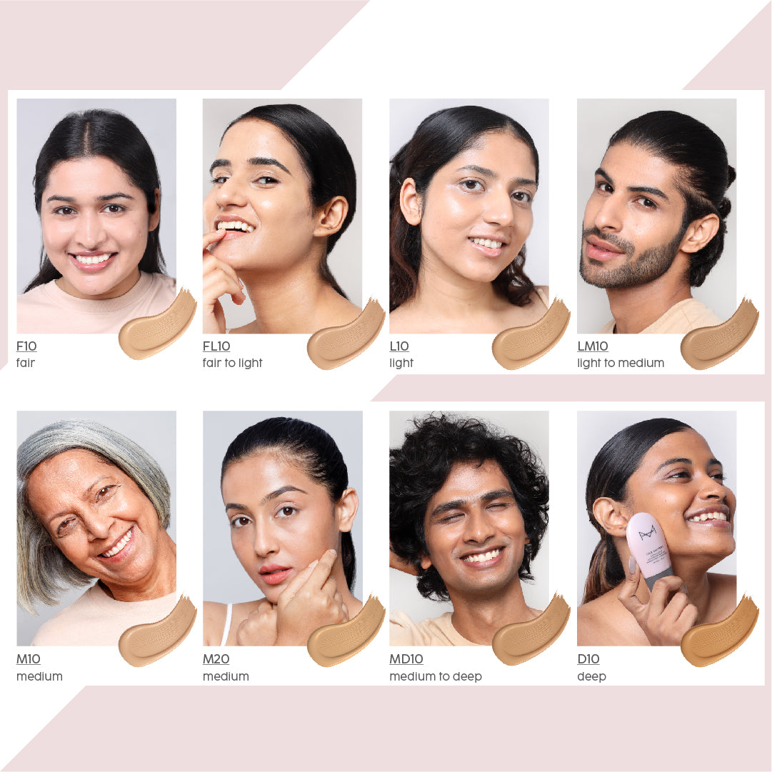 Face Anything Luminous Skin Tint For Glass Skin: Fair-To-Light Skin To ...