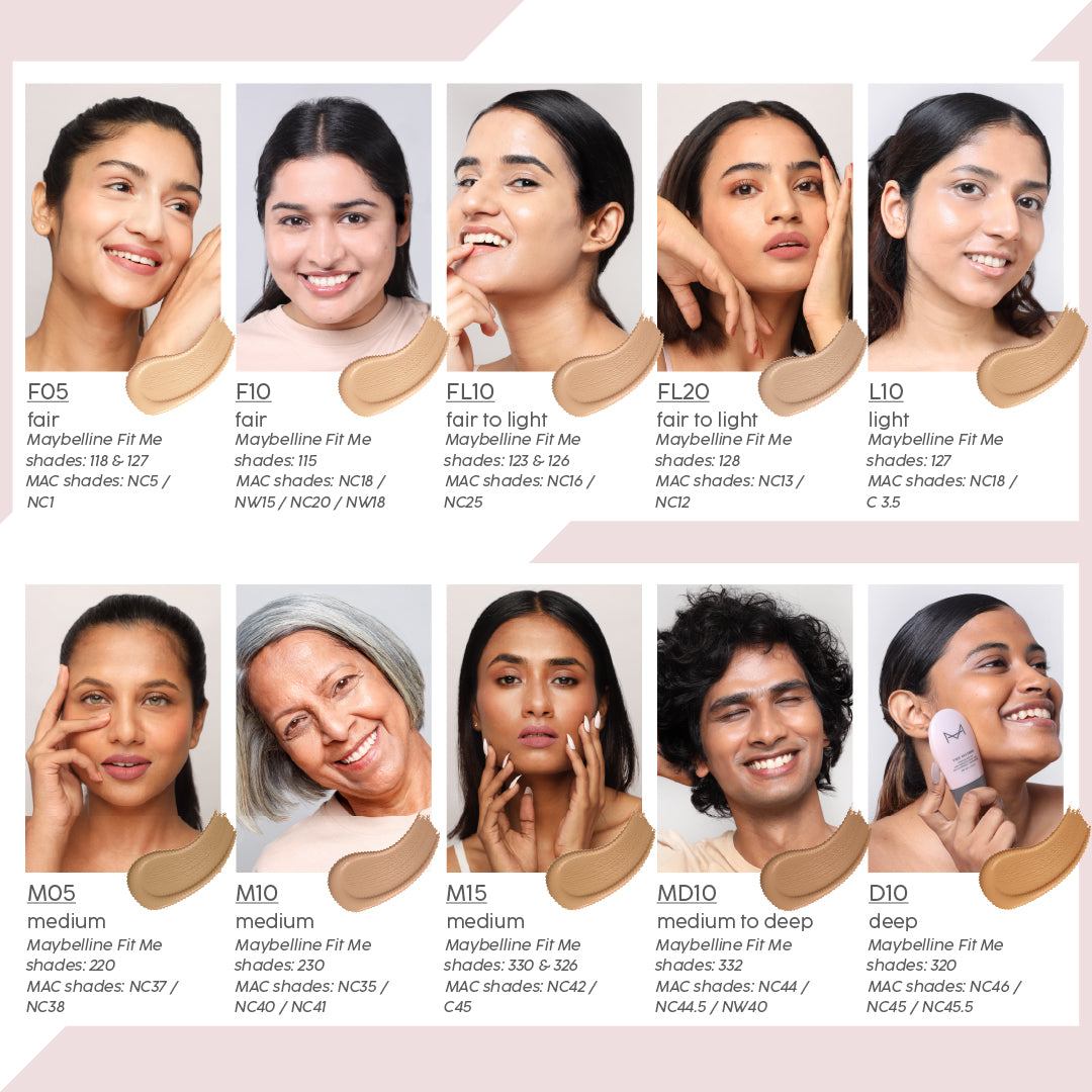 Face Anything Luminous Skin Tint For Glass Skin: Fair Skin Tone (F05 ...