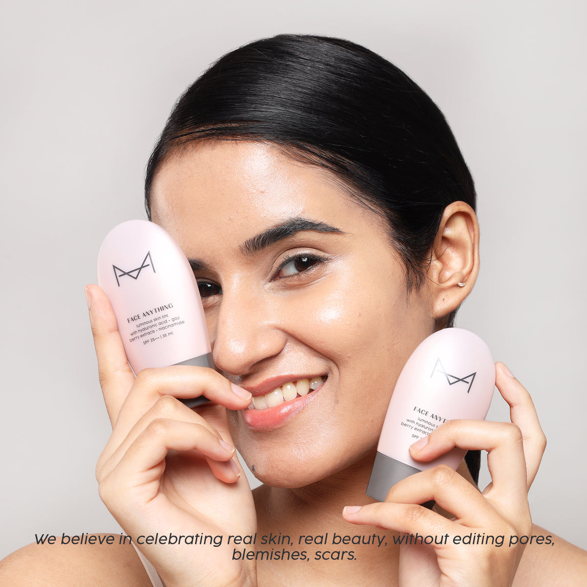 Face Anything Luminous Skin Tint For Glass Skin: Fair-To-Light Skin To ...