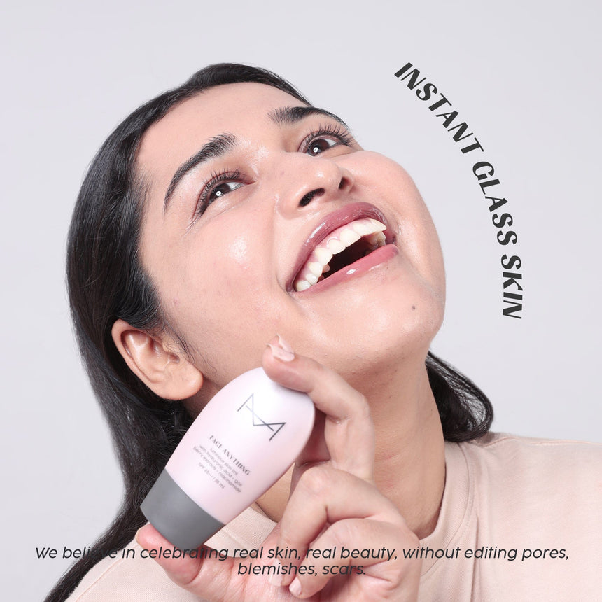 Face Anything Luminous Skin Tint For Glass Skin: Fair Skin Tone (F-10 ...